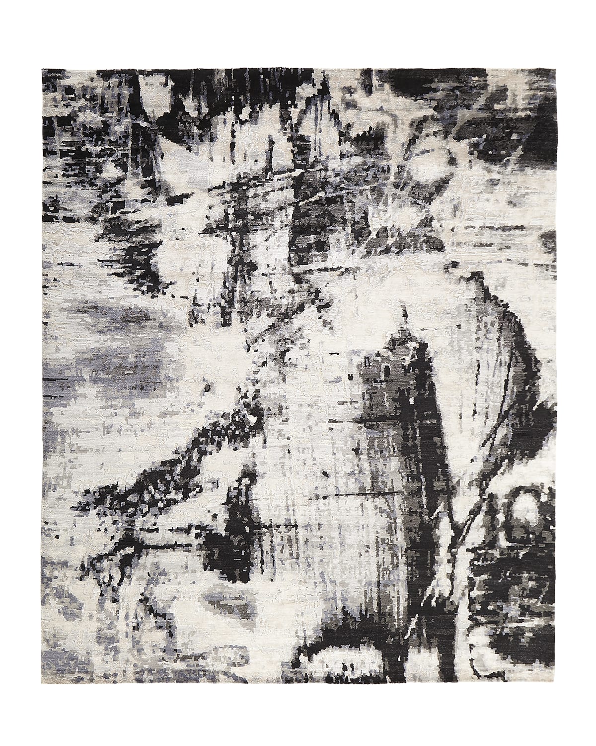 Haven & Loom Gray Links Rug, 6' x 9' | Horchow