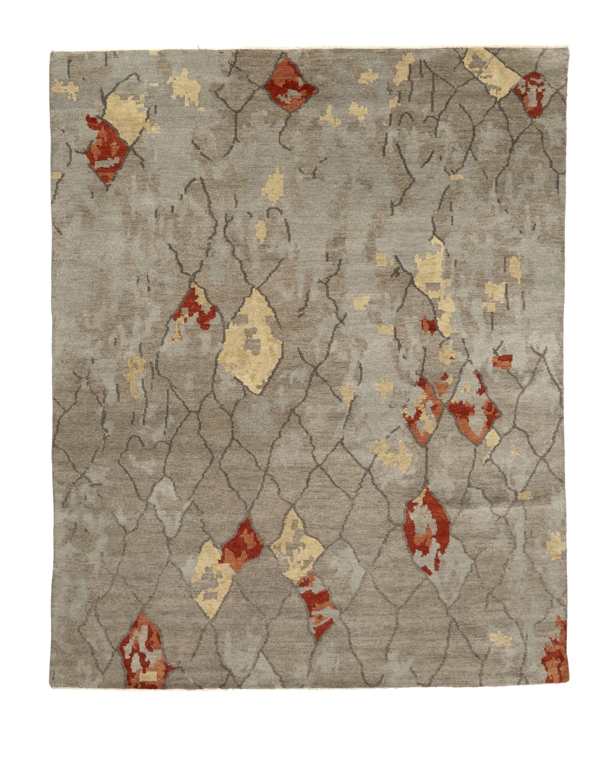 Haven & Loom Aquamarine Hand-Knotted Rug, 9' x 12' | Horchow