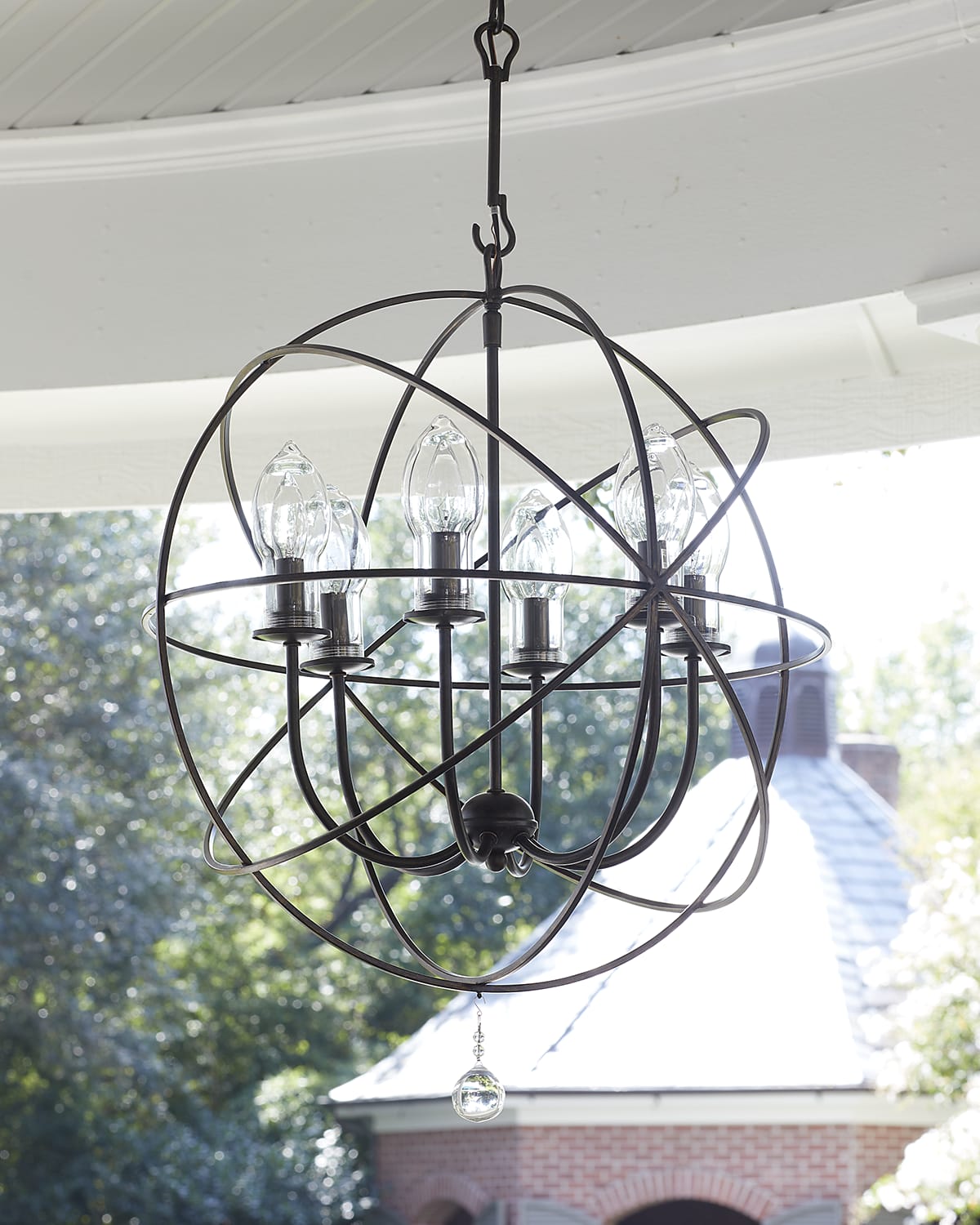 Crystorama Solaris 6-Light Sphere Chandelier | Horchow