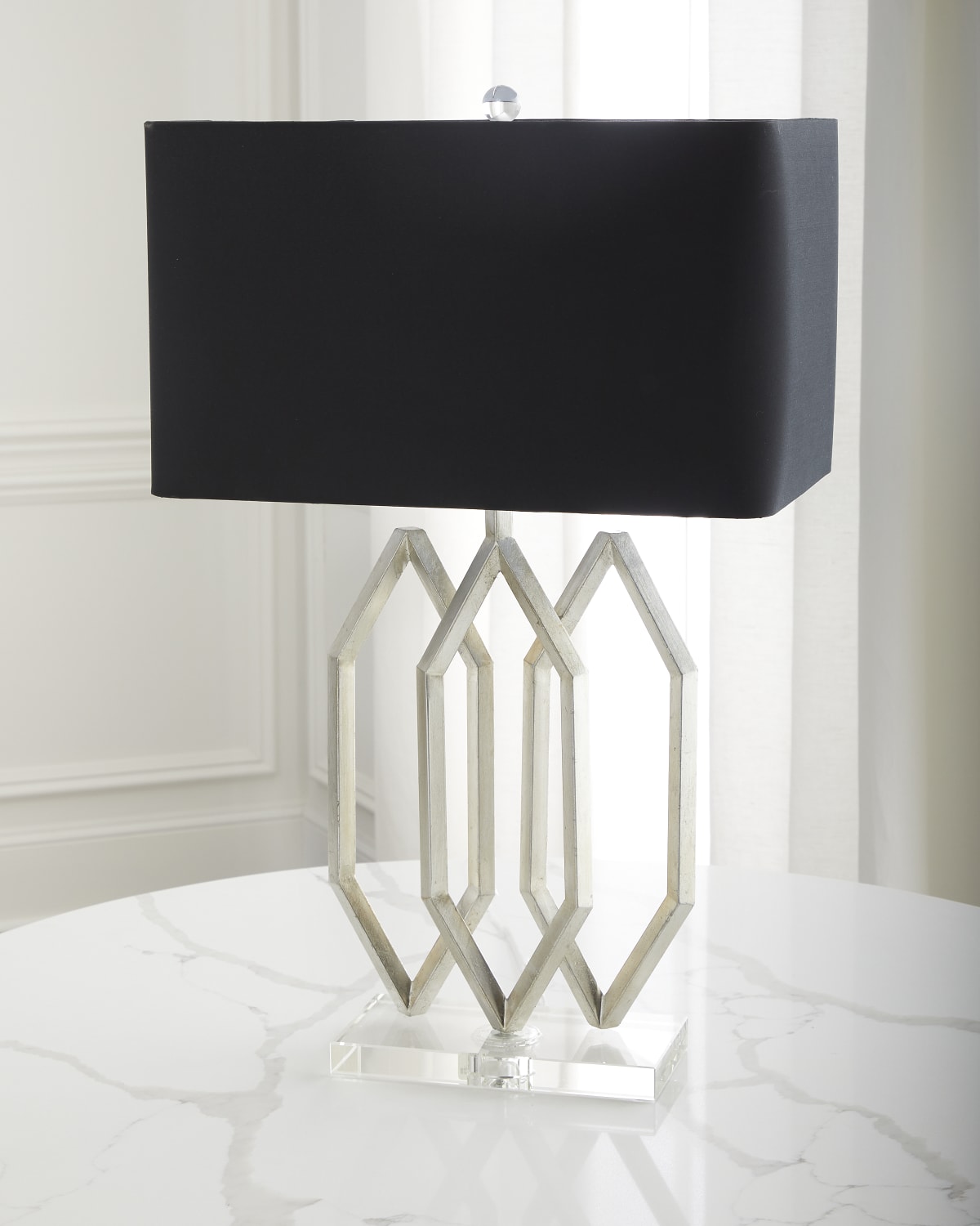 Couture Lamps Marble Rechargeable 12" Table Lamp | Horchow