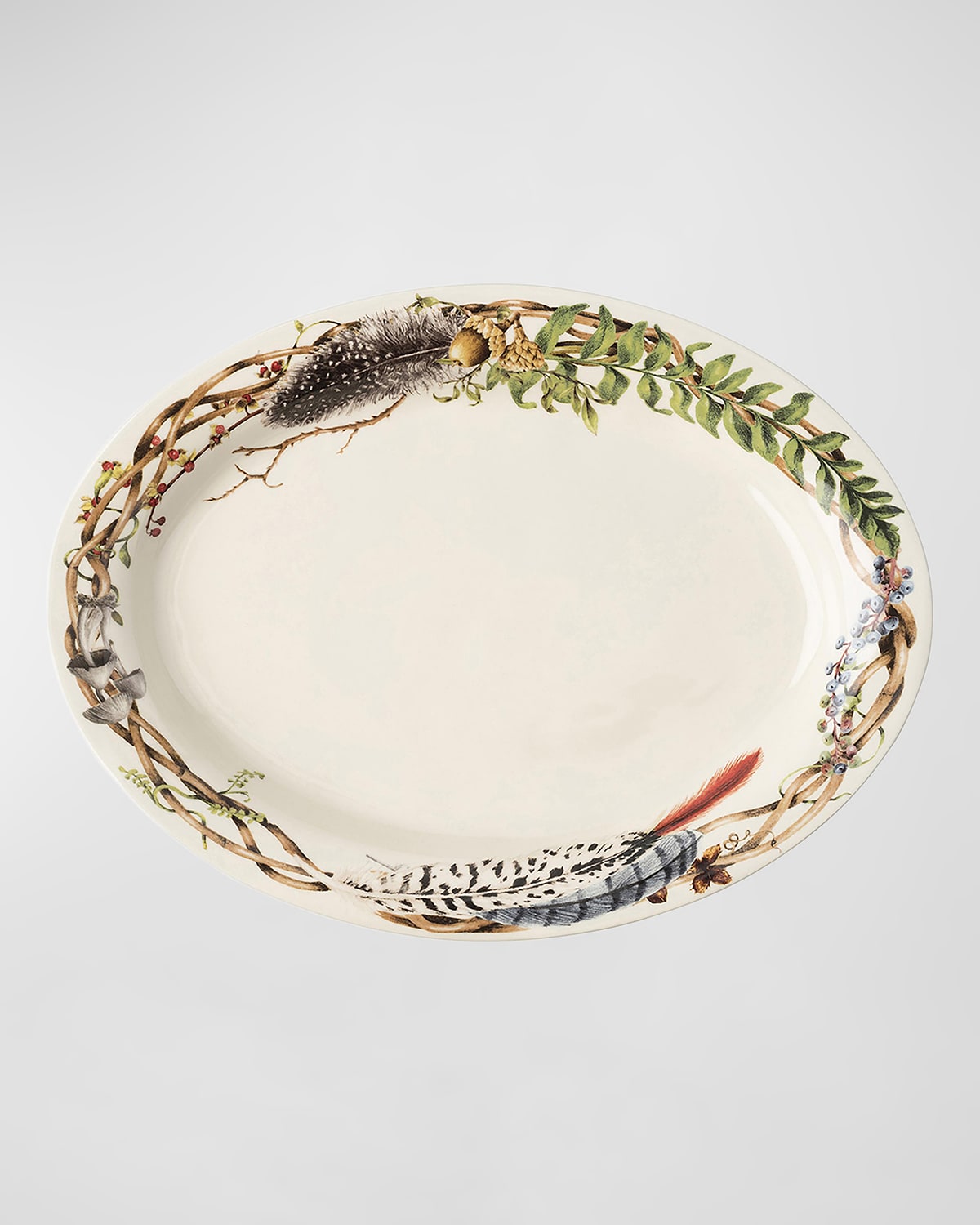 Juliska Le Panier 17" Platter - Delft Blue | Horchow