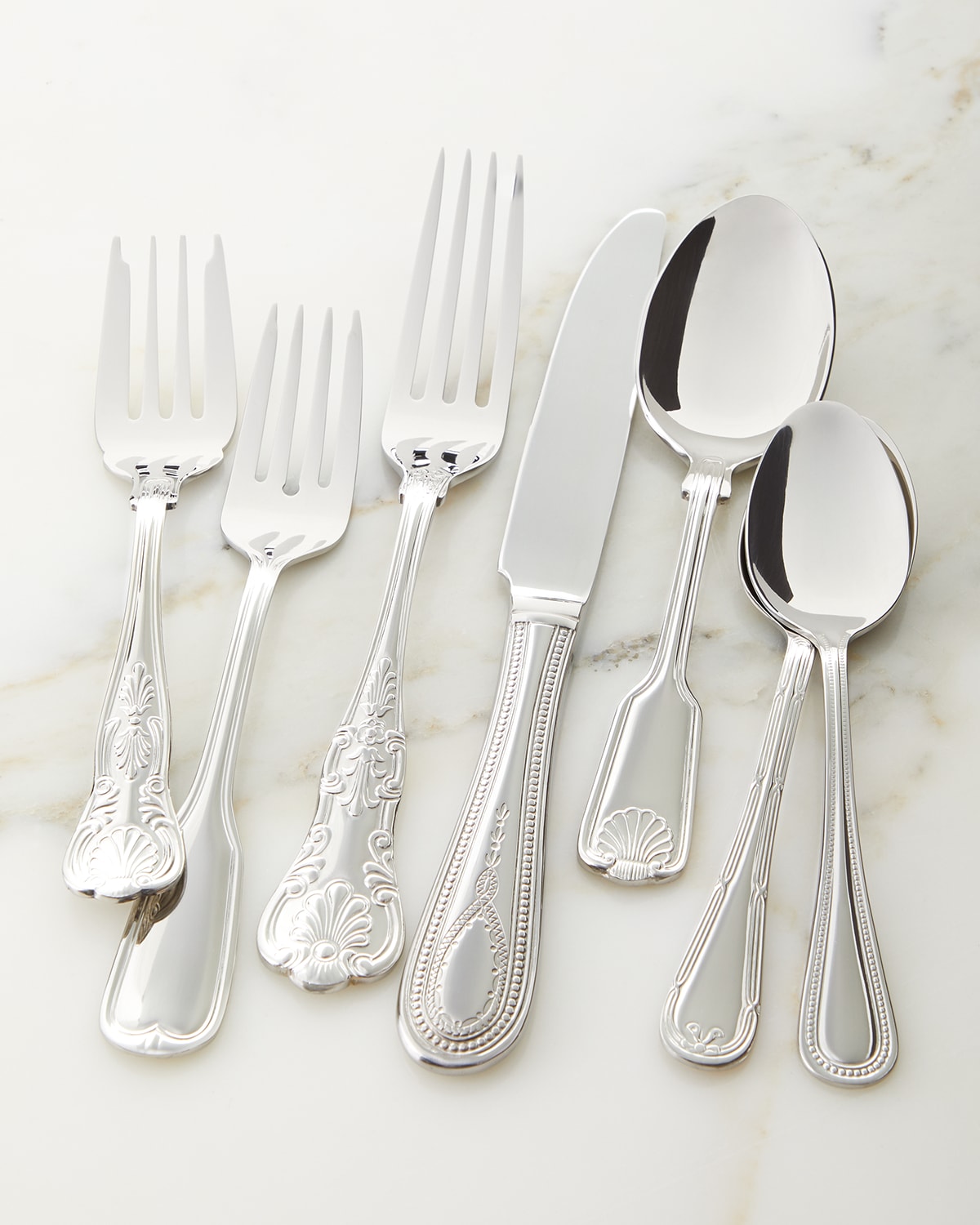 Towle Silversmiths 20-Piece Forged Graciela Flatware Set | Horchow