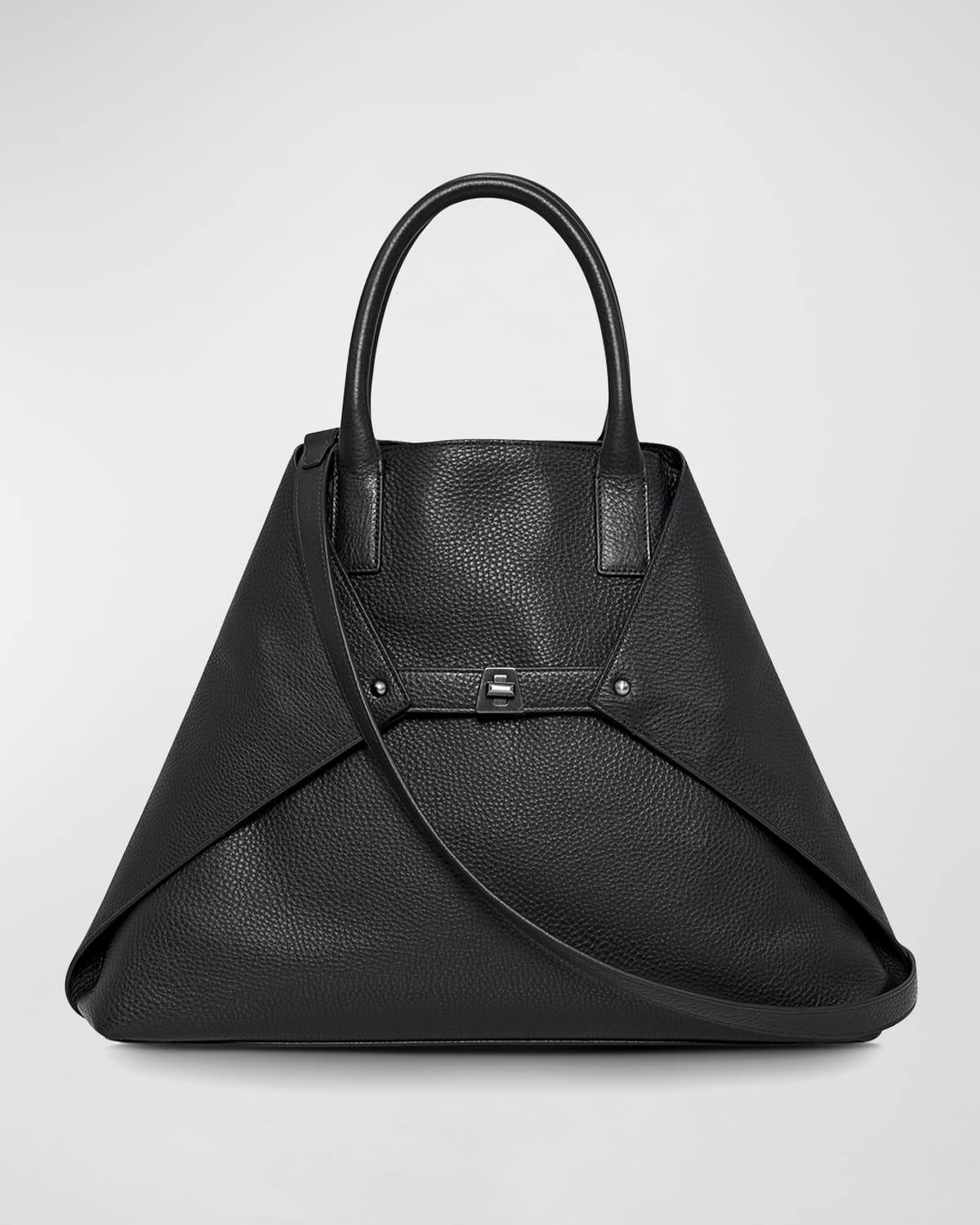 Akris Ai Small Leather Shoulder Tote Bag | Horchow