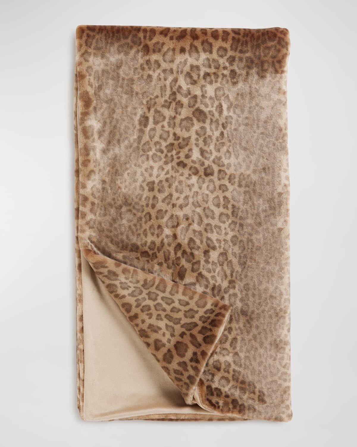 Fabulous Furs Weighted Luxury Faux Fur Throw Blanket | Horchow