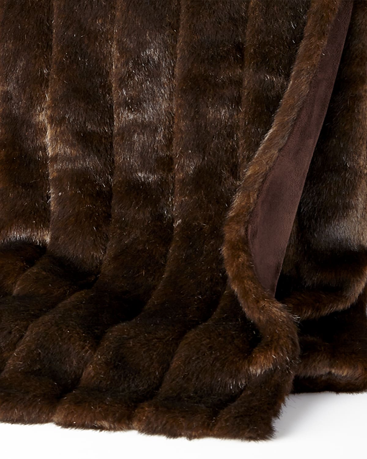Fabulous Furs Posh Faux-Fur Throw Blanket | Horchow