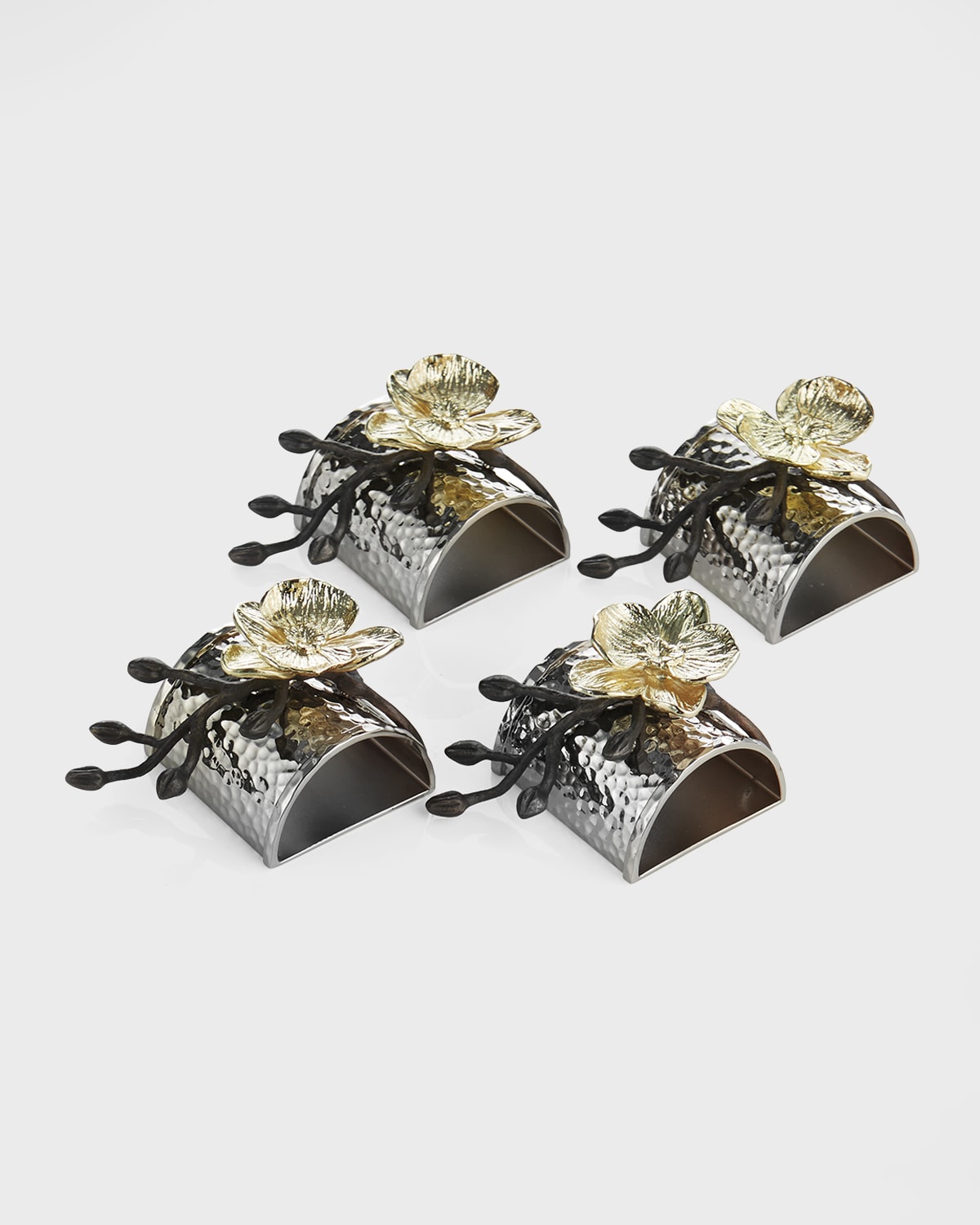 Michael Aram White Orchid Napkin Rings, Set of 4 | Horchow