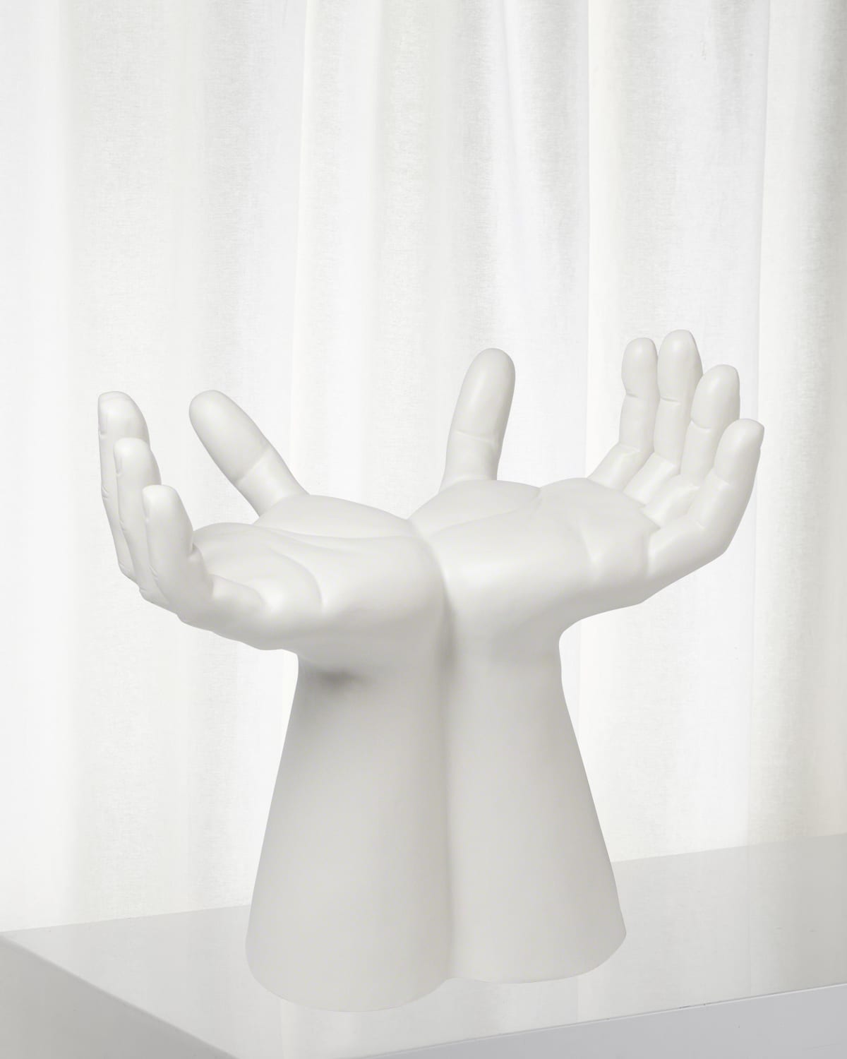 Global Views Arches Leather Counter Stool 24" | Horchow