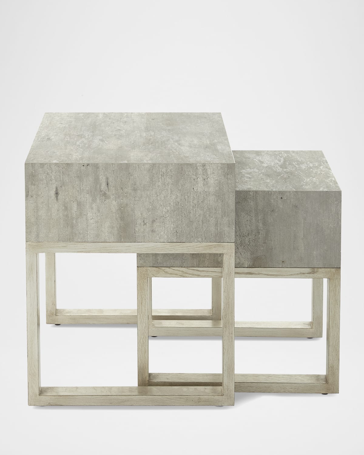 John-Richard Collection Duchess Crystal Cube Side Table | Horchow