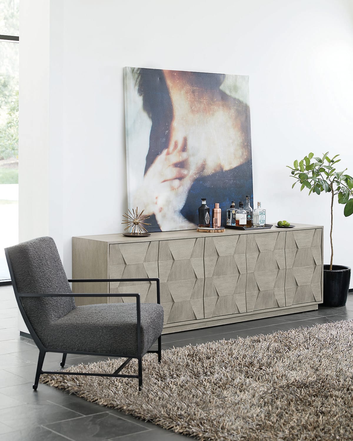 Bernhardt Interiors Nara Entertainment Console | Horchow