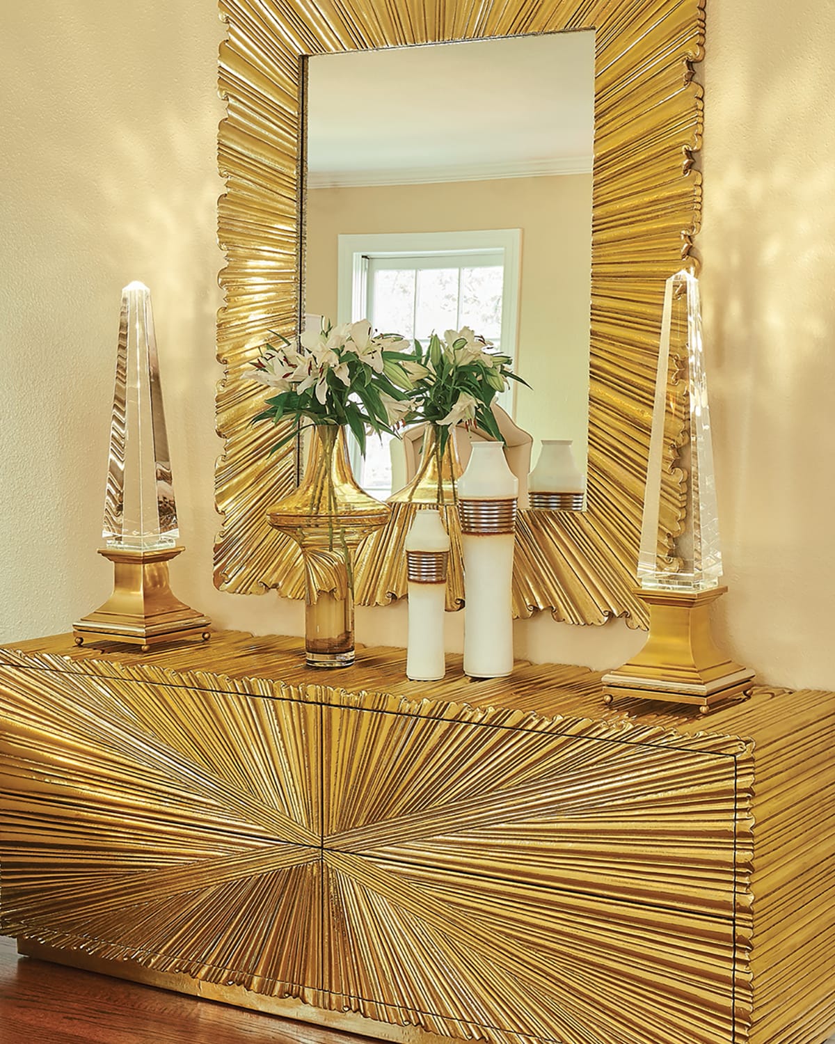 Global Views Arbor Tall Cabinet | Horchow