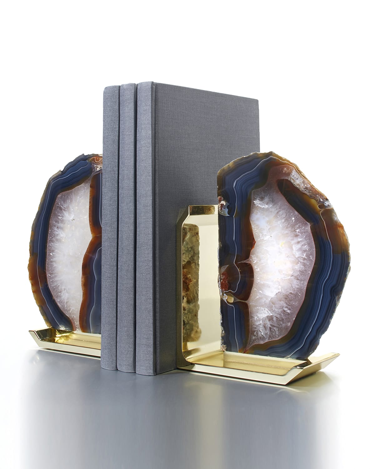 ANNA New York FIM Agate Druzy Bookends | Horchow