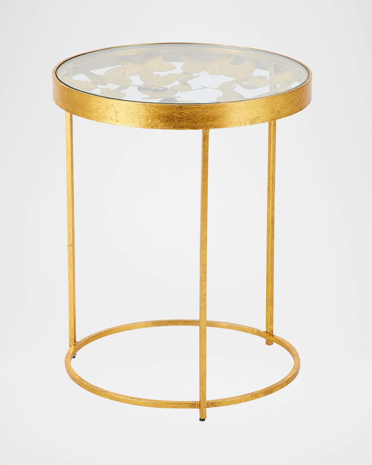 Argus Brass Side Table | Horchow