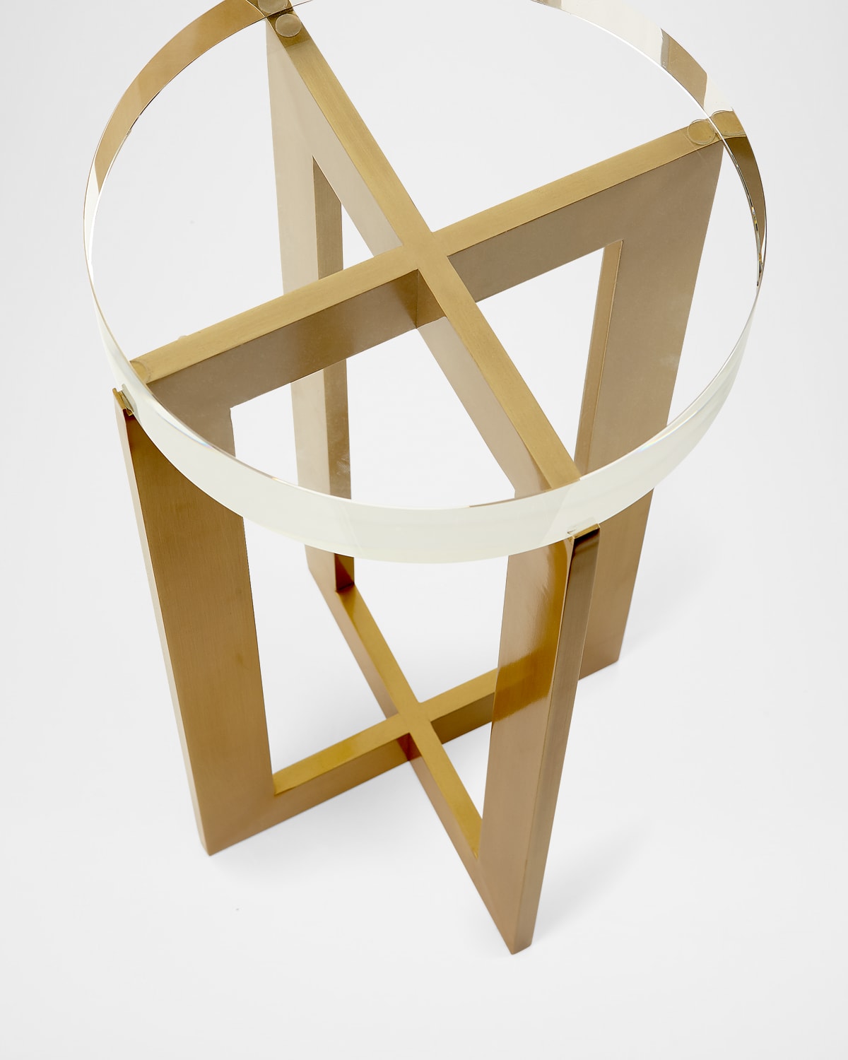 John-Richard Collection Unity Round Agate Cocktail Table | Horchow