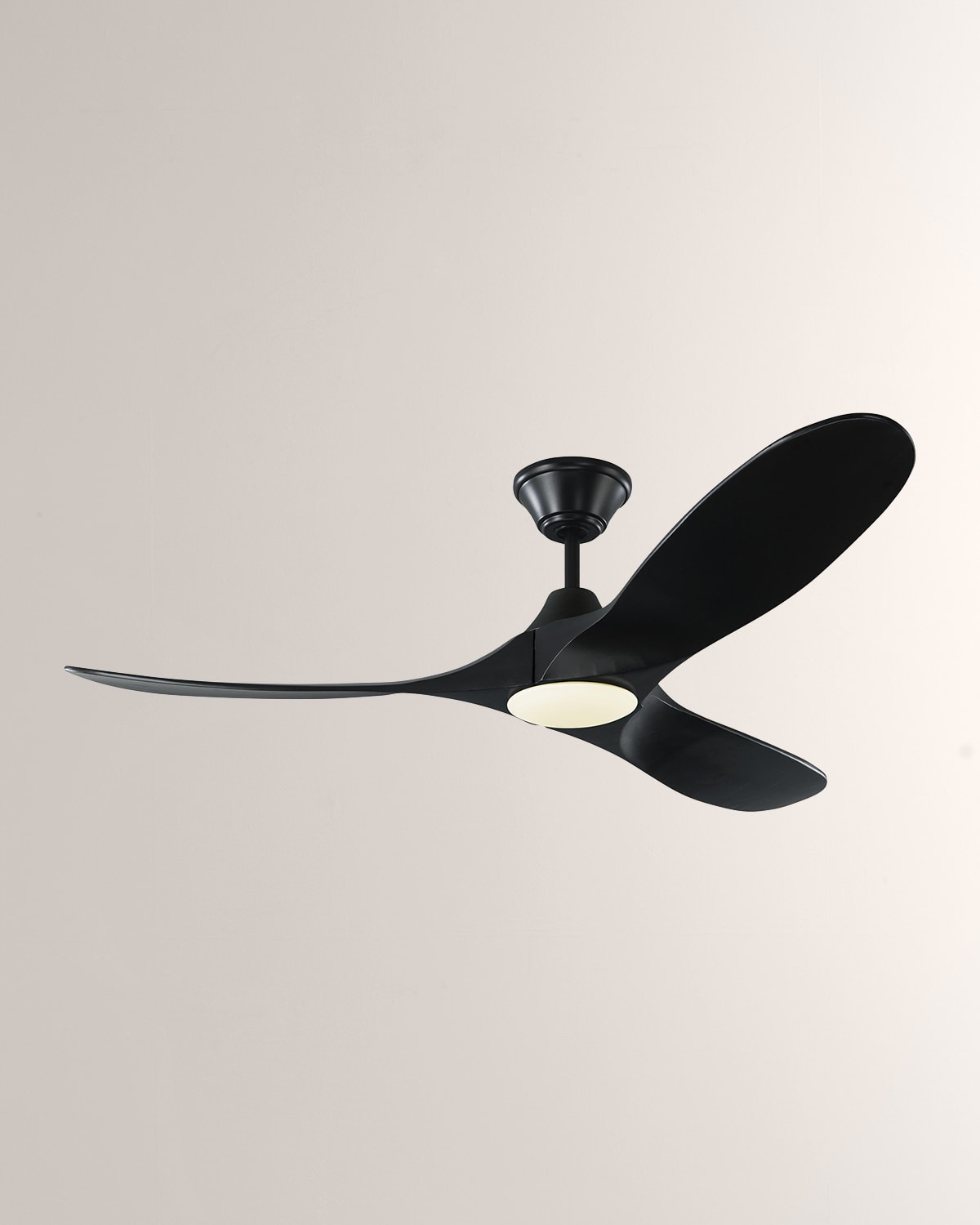 Visual Comfort Fans Ikon 52" Indoor/Outdoor Ceiling Fan with LED Light ...