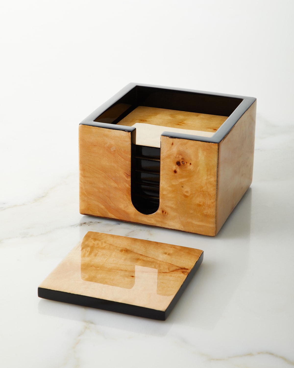 LADORADA Emerald Maize Boxed Coaster Set | Horchow