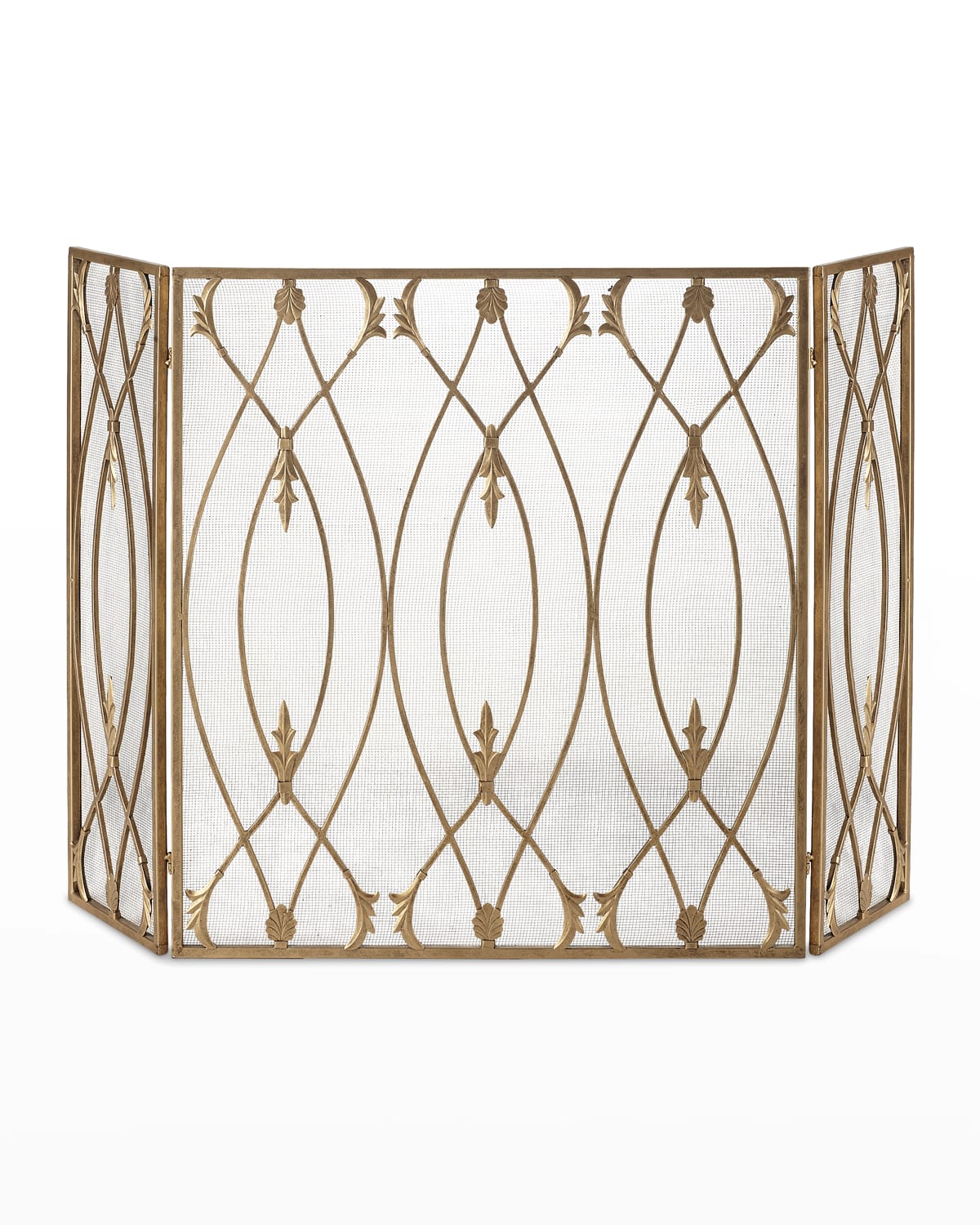 Arched Cut-Out Fire Screen | Horchow
