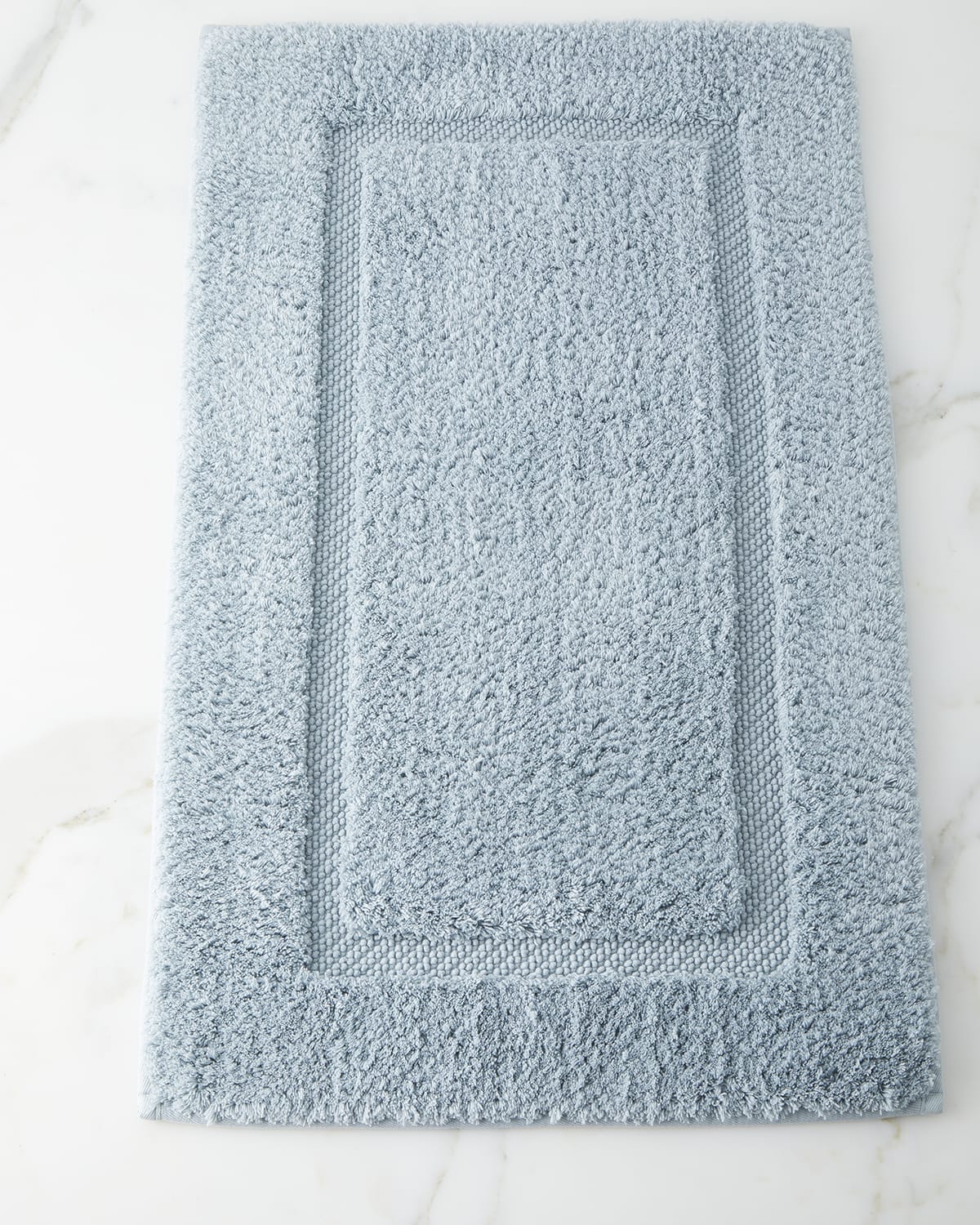 Graccioza Damask Bath Rug, 24" x 39" | Horchow