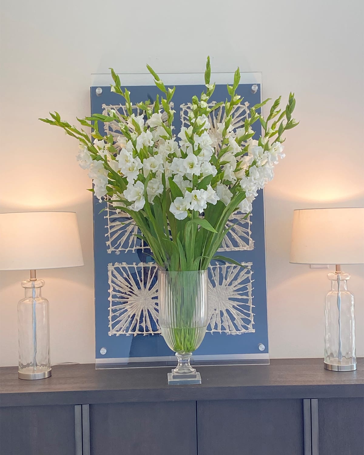 Winward Home Long Eucalyptus in Cache Pot | Horchow