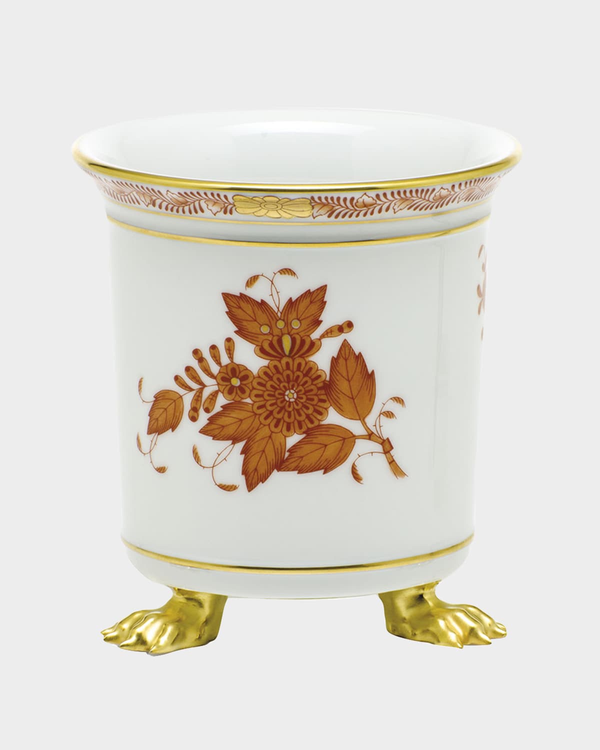Herend Chinese Bouquet Green Small Cache Pot | Horchow