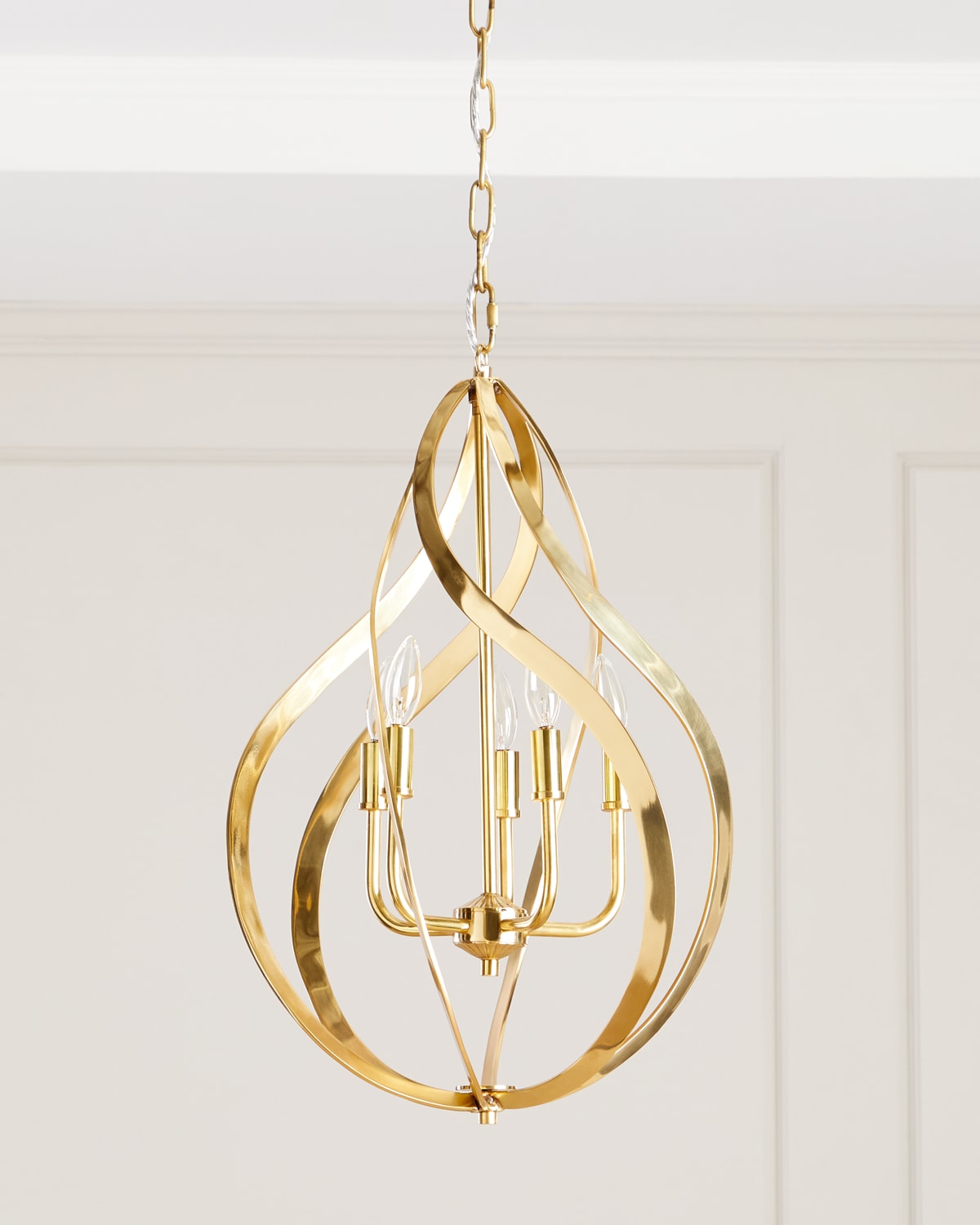 John-Richard Collection Glory 51" 8-Light Chandelier | Horchow