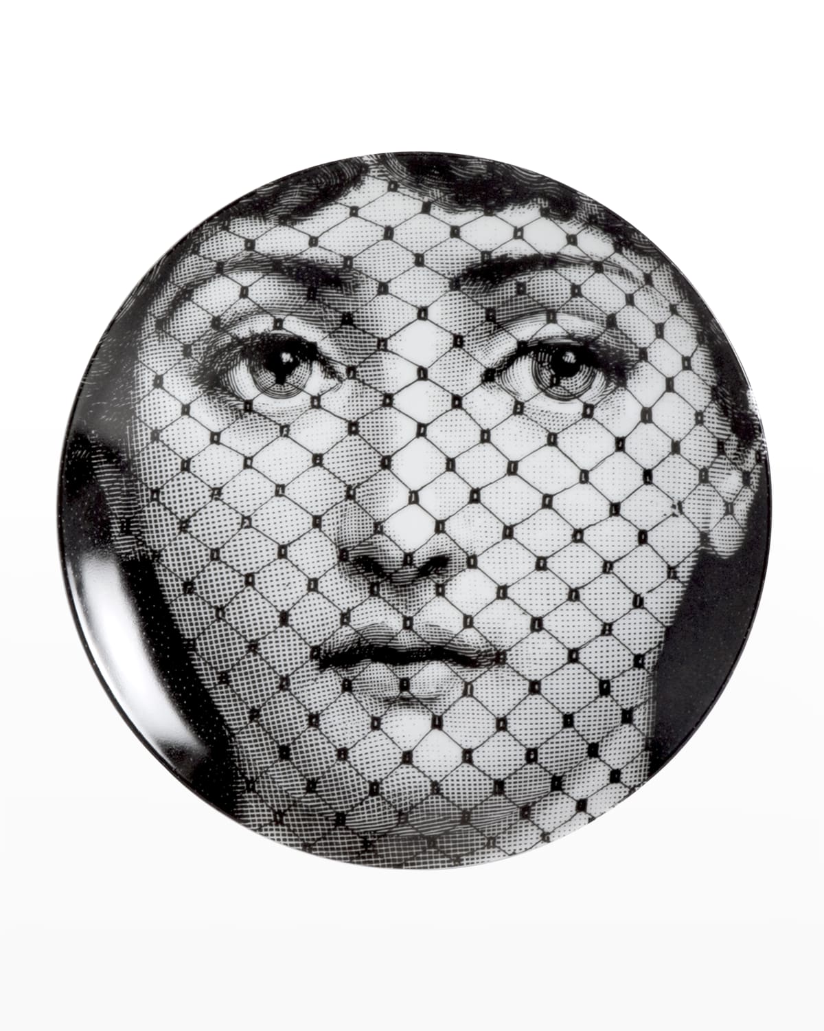 Fornasetti Tema E Variazioni N 373 Parisian Sunglasses And Mustache Wall Plate Horchow
