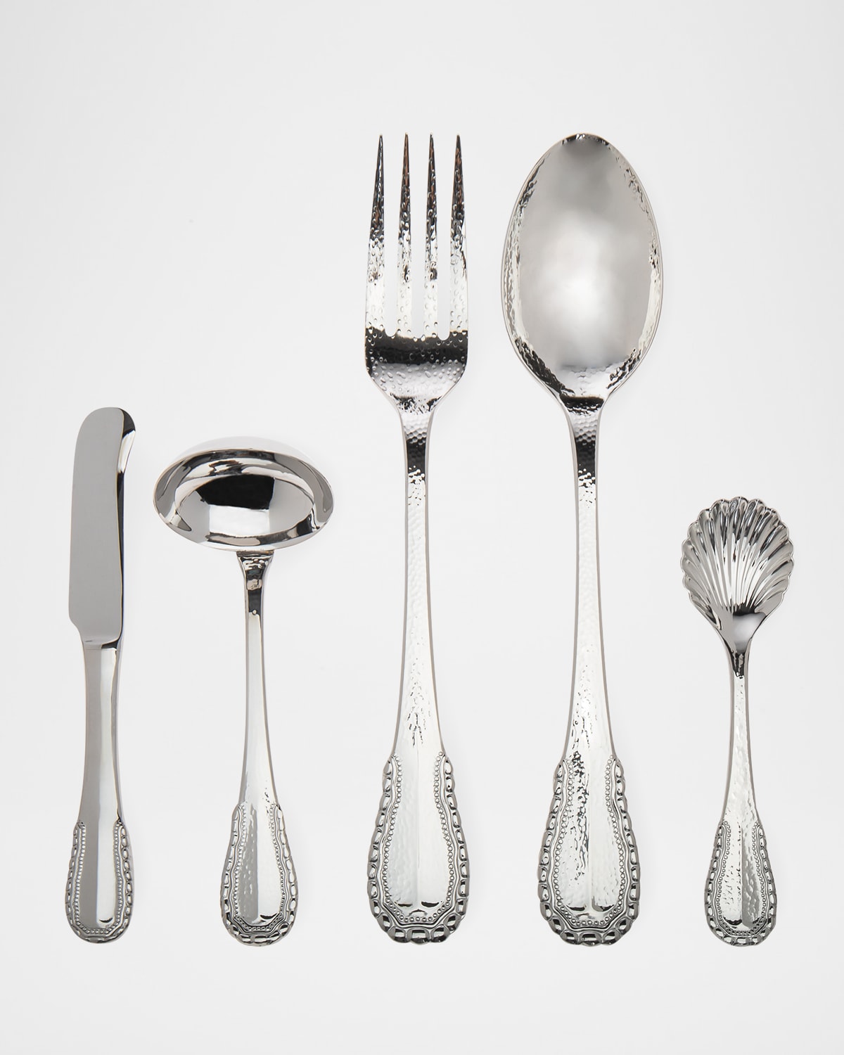 Ricci Silversmith 20-Piece Parisian Garden Flatware Set | Horchow