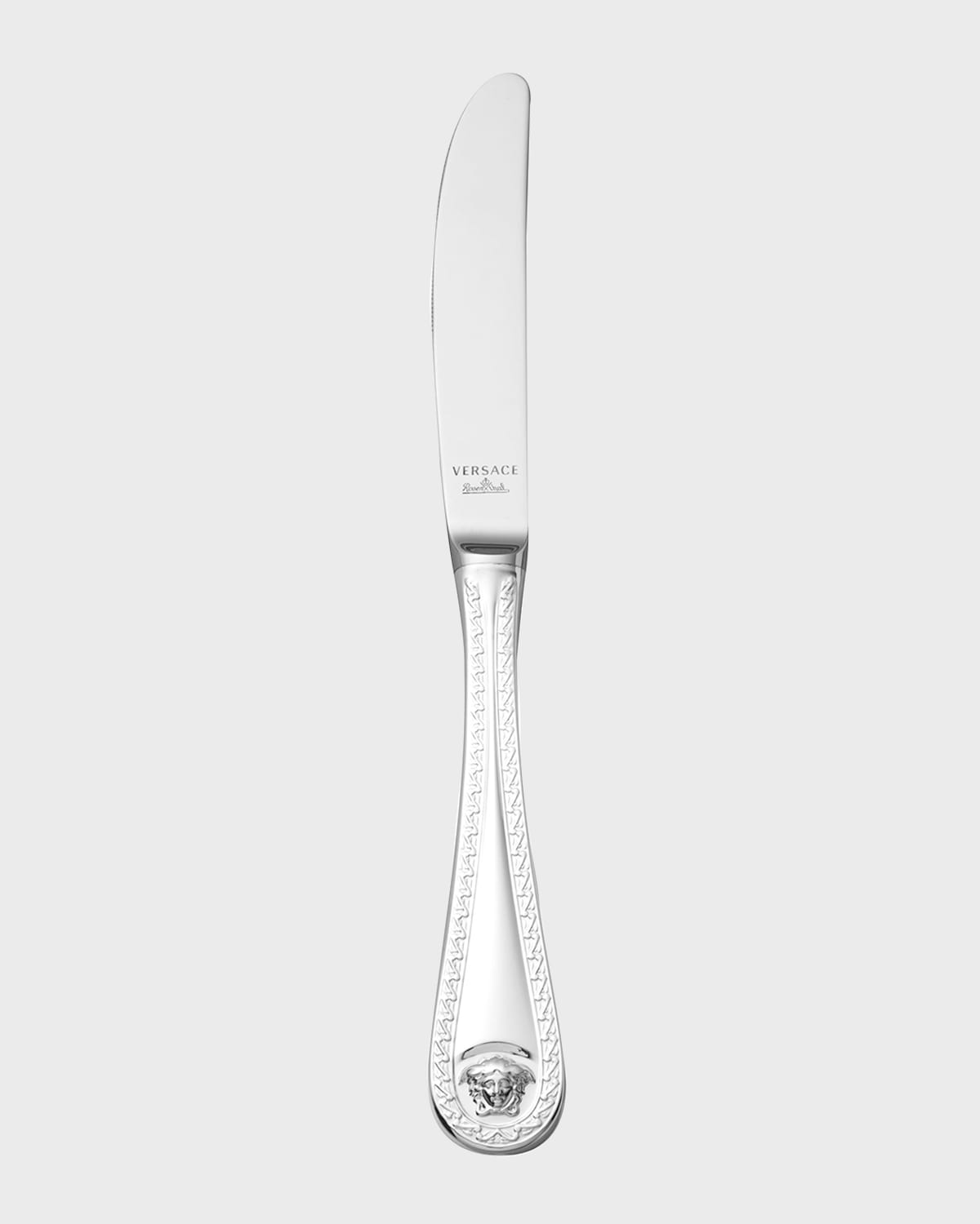 Versace Medusa Gold-Plated Table Knife | Horchow