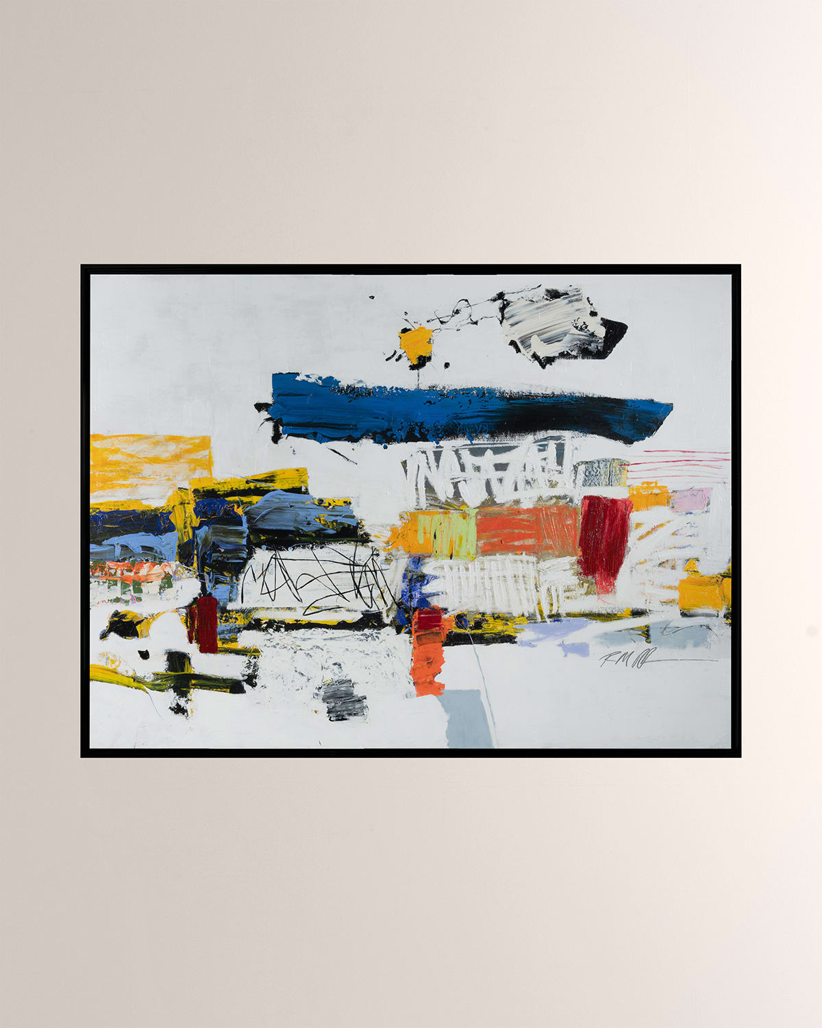 "Harmony in Red" Giclee | Horchow