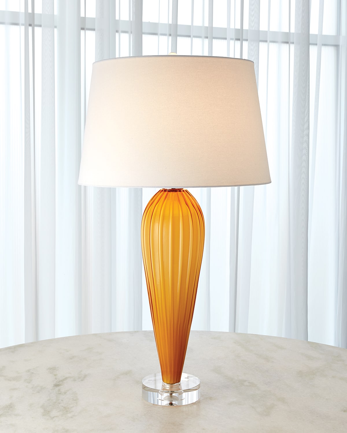 Global Views Acrylic Rod Table Lamp | Horchow