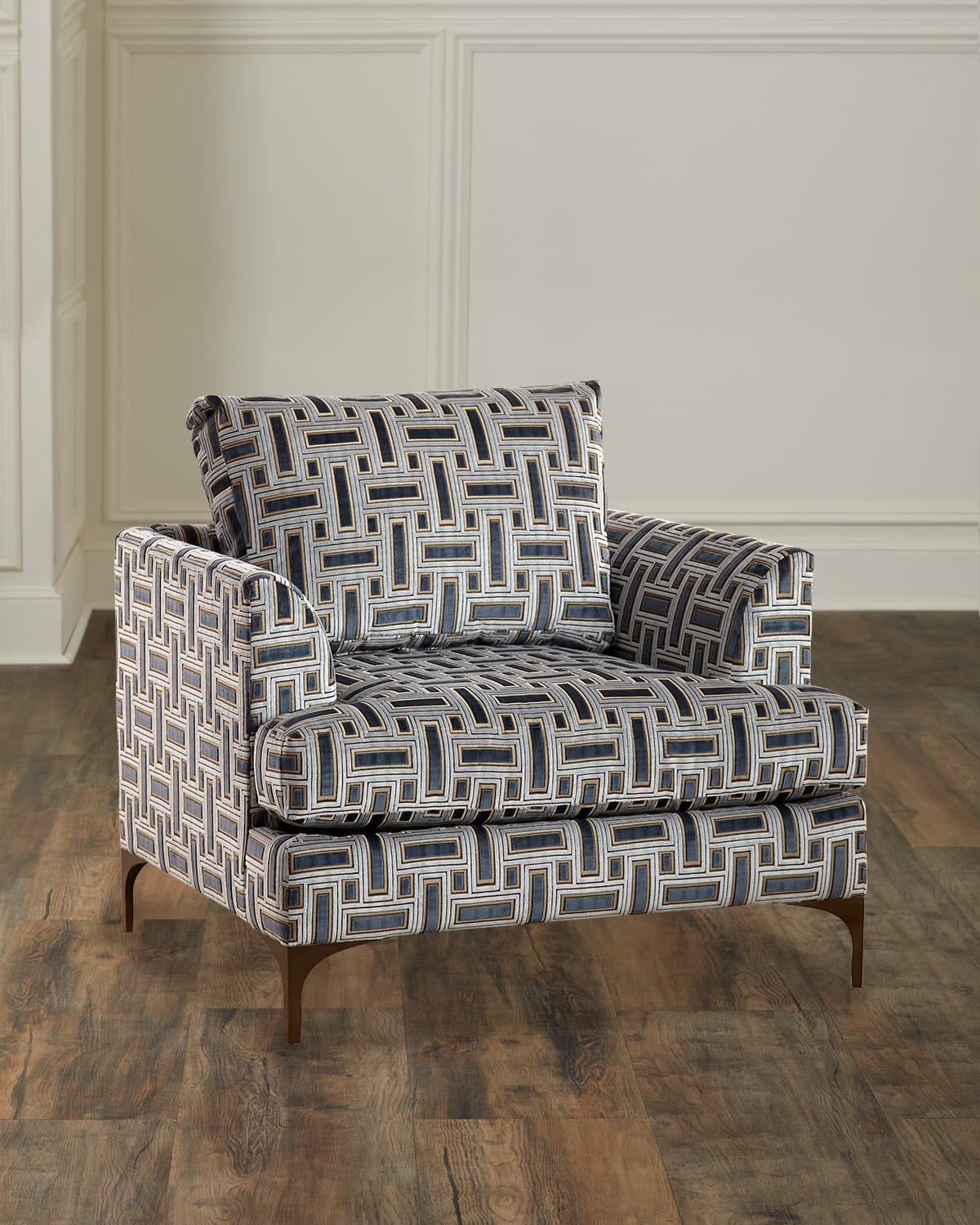 Massoud Otero Swivel Chair | Horchow