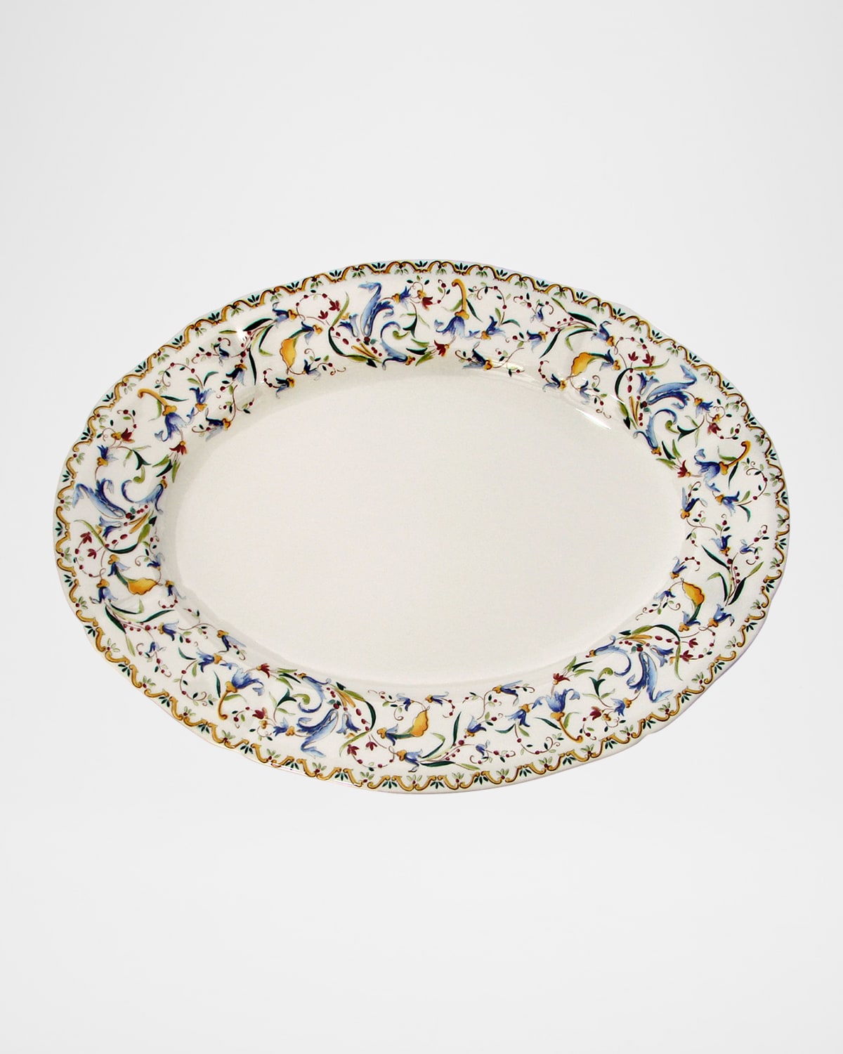 Gien Millefleurs Oval Platter | Horchow