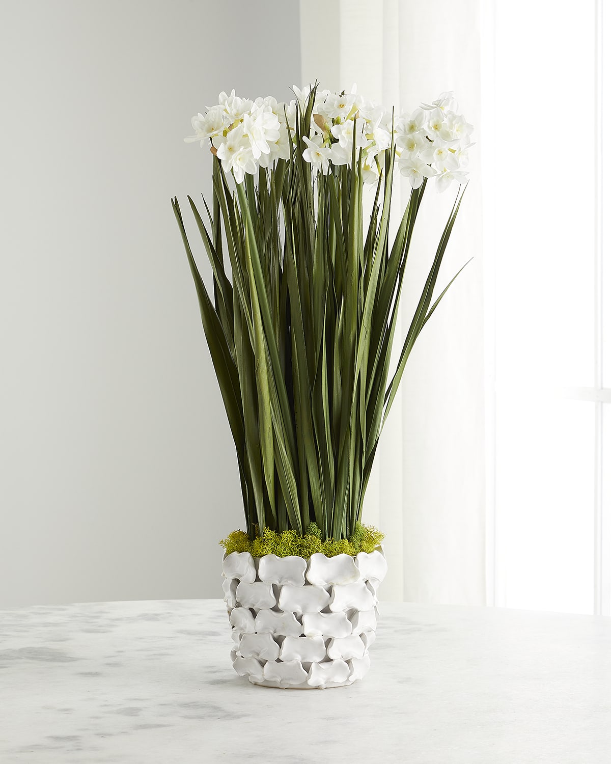 John-Richard Collection Golden Fan Floral Arrangement | Horchow