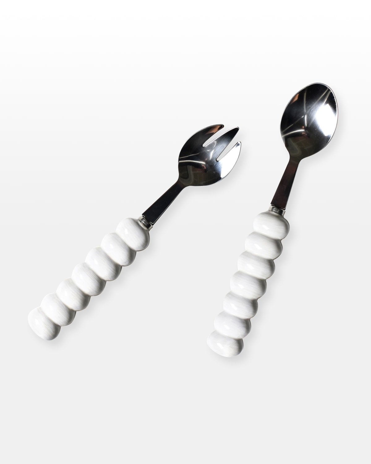 Coton Colors Signature White Ruffle Cake Stand - 14" | Horchow