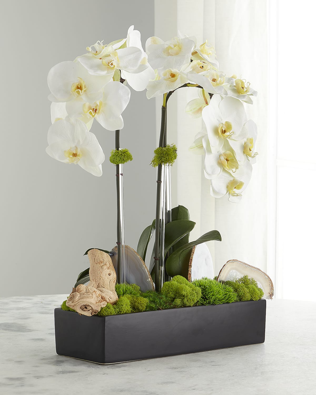 T&C Floral Company Single Amaryllis Faux-Floral Arrangement | Horchow