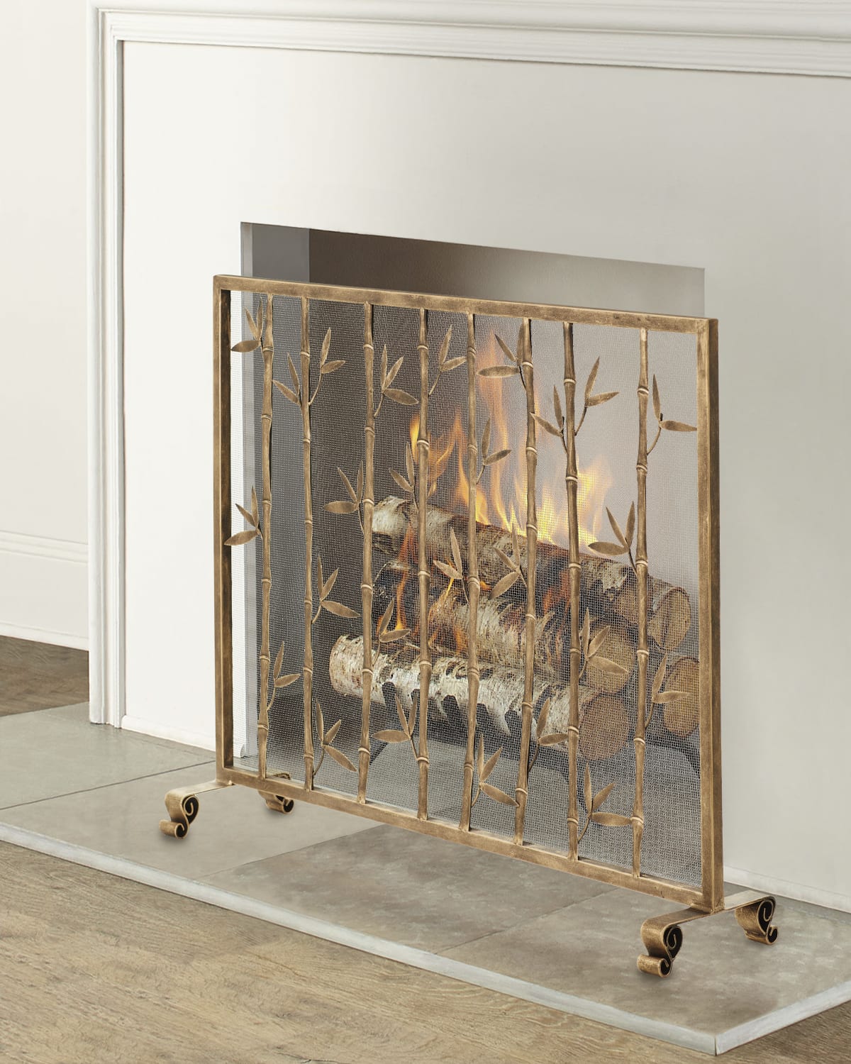 Asian Design Fireplace Screen | Horchow
