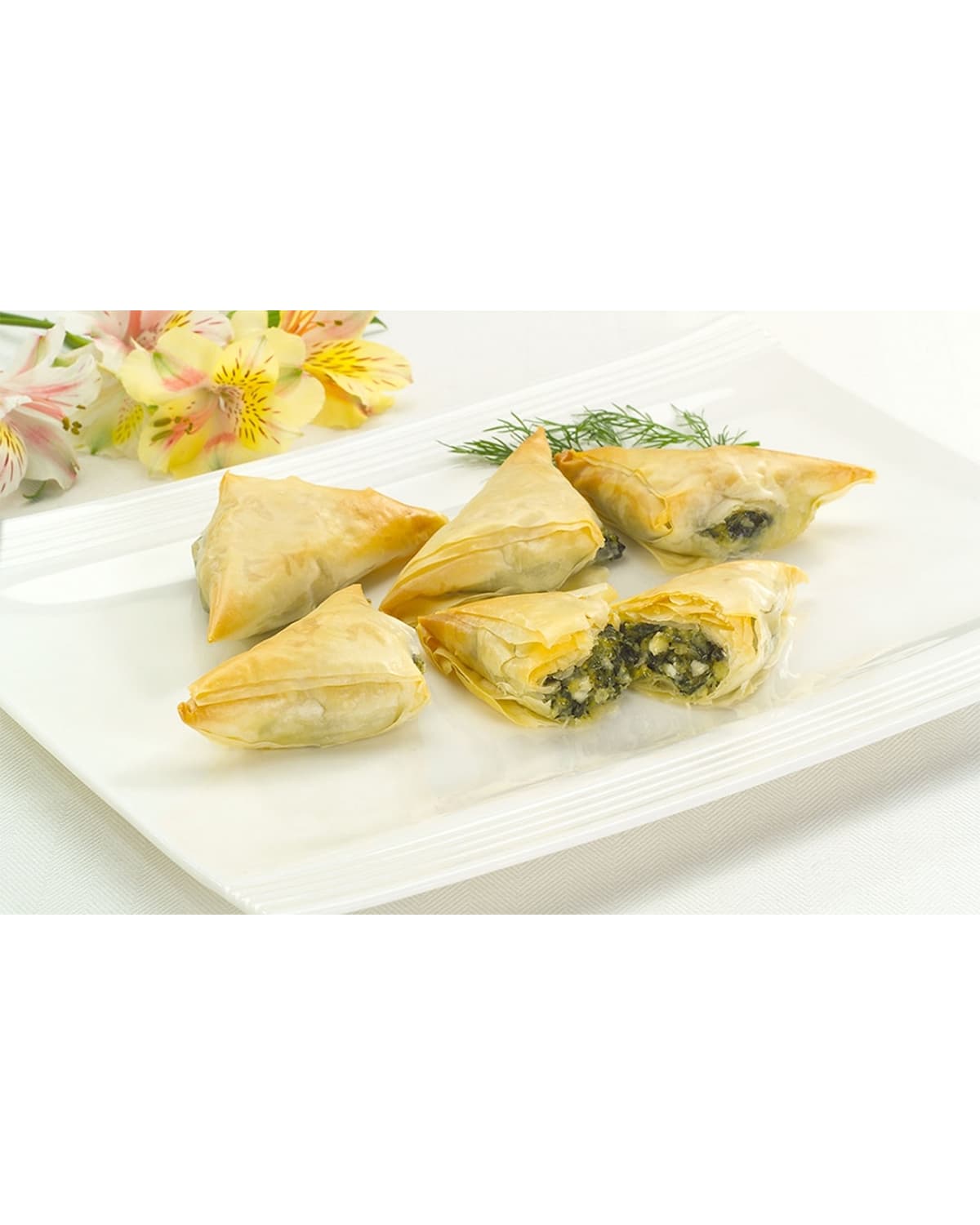 The Cajun Turkey Co Spinach Madeleine with Smoked Gouda Cheese, Serves ...