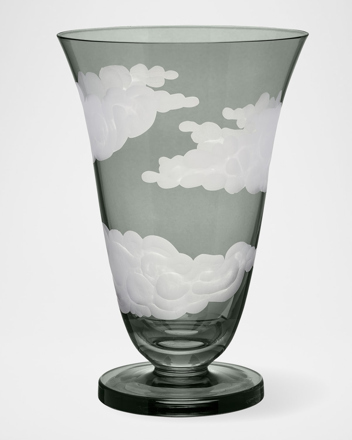 Jonathan Hansen In The Clouds Stemless Wine Glass, Gray - 8 oz. | Horchow