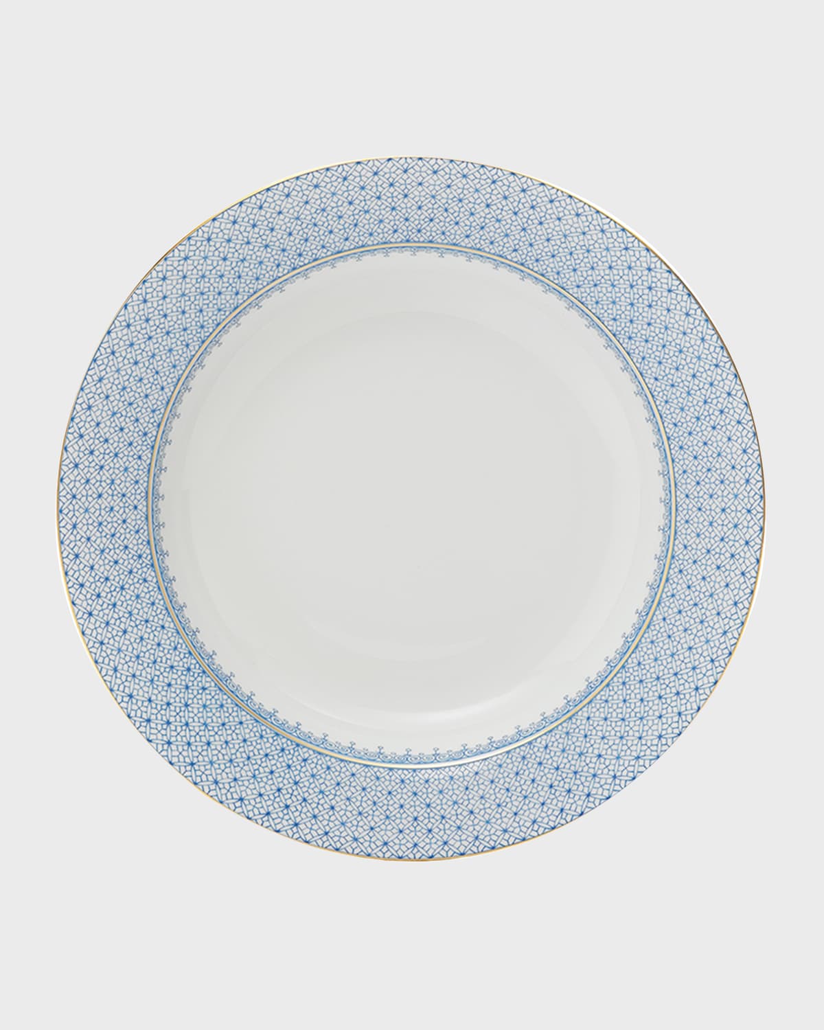 Mottahedeh Blue Lace Rim Soup Bowl | Horchow Mottahedeh Blue Lace Rim Soup Bowl | Horchow