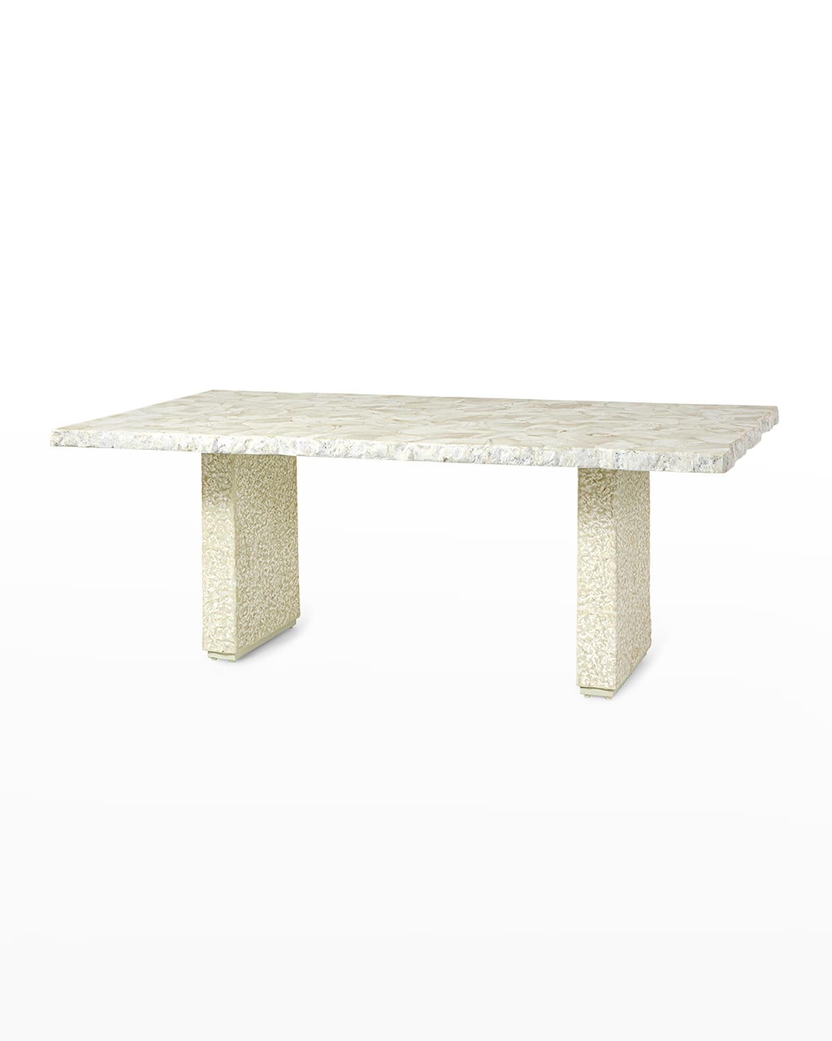Palecek Camilla Fossilized Clam Dining Table | Horchow