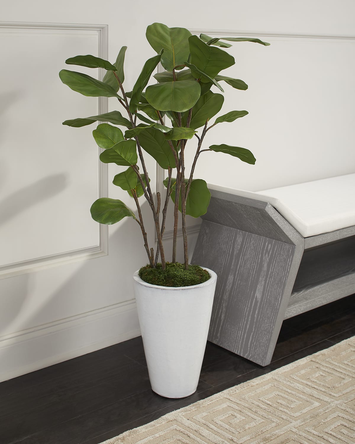 John-Richard Collection Garden Fiddle Leaf Fig Tree | Horchow