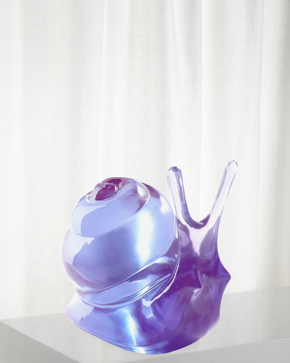Jonathan Adler Acrylic Hippo Statue | Horchow