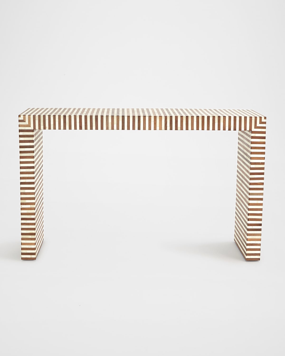 Interlude Home Beacon Bone Inlay Console Table | Horchow