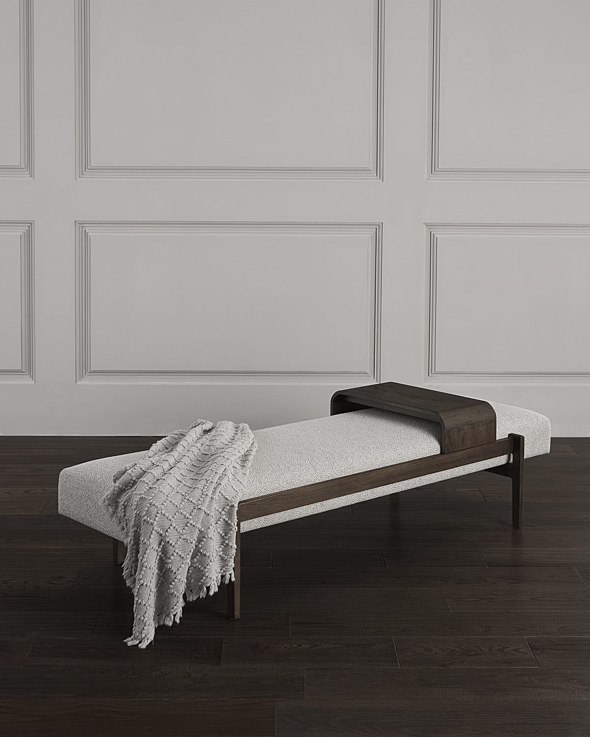 Four Hands Hawkins Leather Dining Bench | Horchow