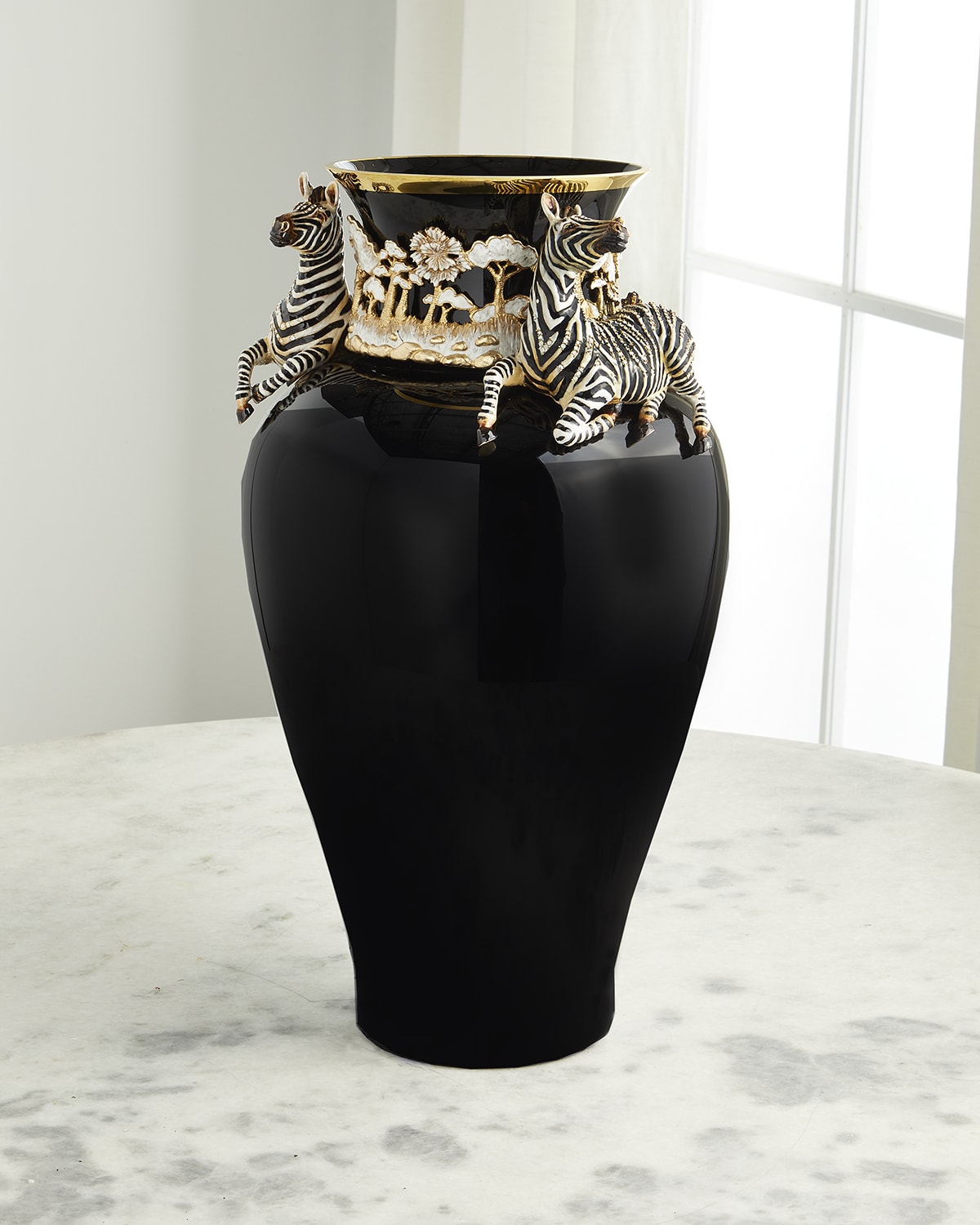 Jay Strongwater Madam Butterfly 6" Vase | Horchow