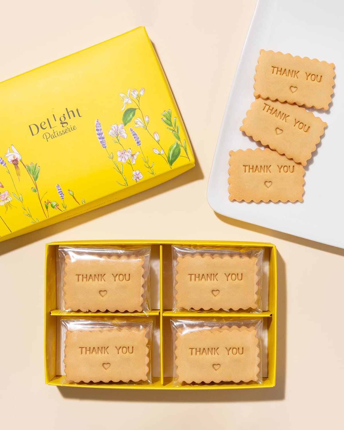 Delight Patisserie Filled With Love Shortbread Cookies | Horchow