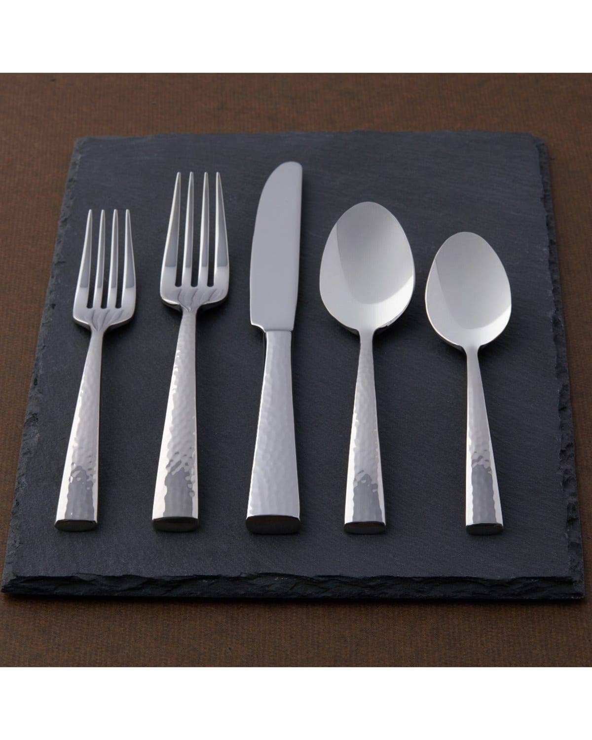 Oneida Dean Satin Black 20-Piece Flatware Set | Horchow