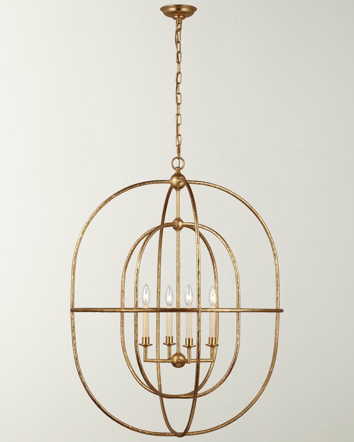 Visual Comfort Signature Fondant 14" Flush Mount in Soft Brass by ...