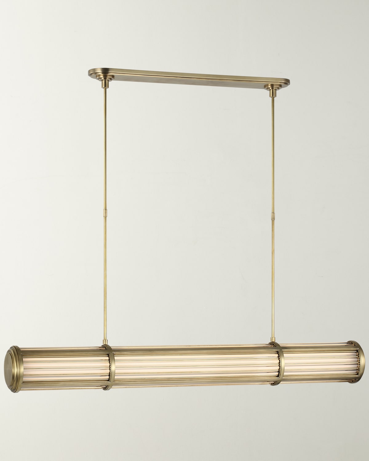 Visual Comfort Signature Go Lightly 54" 2-Light Linear Chandelier by ...
