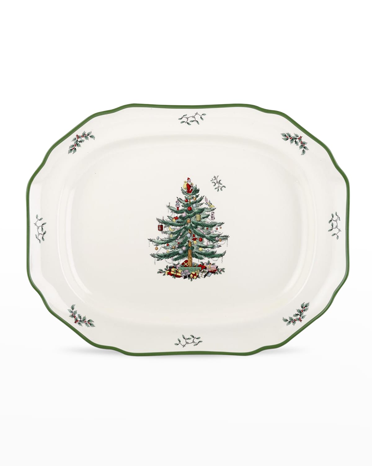 Spode Christmas Tree 2-Piece Wooden Cheese Board and Spreader | Horchow