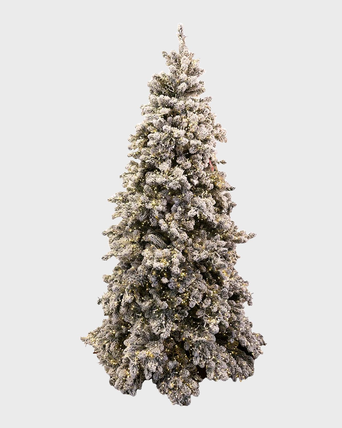 Barcana Alaskan Deluxe LED Pre-Lit Christmas Tree with 8-Function Rice ...